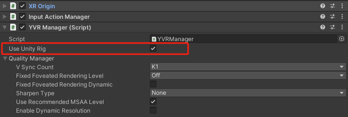 创建 XR 场景 | YVR开发者平台